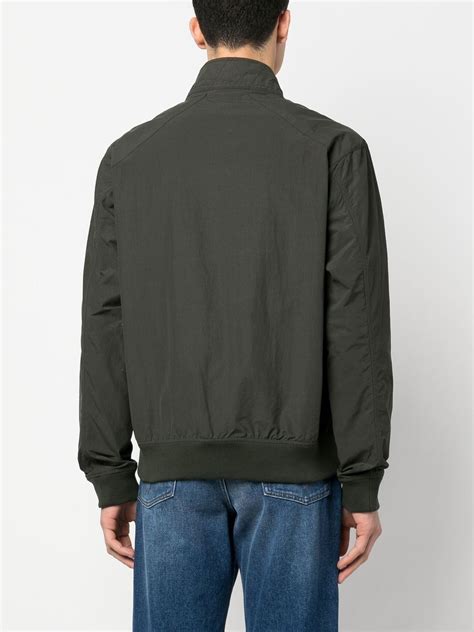 Barbour International Zip Fastening Bomber Jacket Farfetch