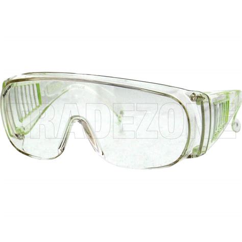 225228 Msa Supervue Visitor Or Overspec Safety Glasses With Clear