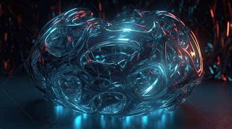 배경에 변위 및 미묘한 투명도 효과를 적용한 놀라운 3d 텍스처 표면 렌더링 현대 기술 배경 놀라 배경 투명도 배경 이미지 Hd 현대 기술 놀라 투명도 배경 사진