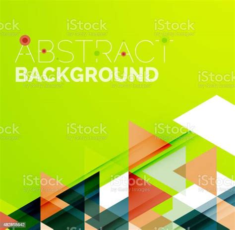 추상적임 기하 배경 현대적이다 중복 트라이엥글 작성 0명에 대한 스톡 벡터 아트 및 기타 이미지 0명 2015년 2차 도형 Istock