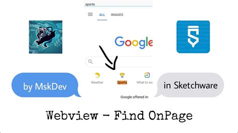 Find Text Onpage Webview Sketchware Mskdev Youtube