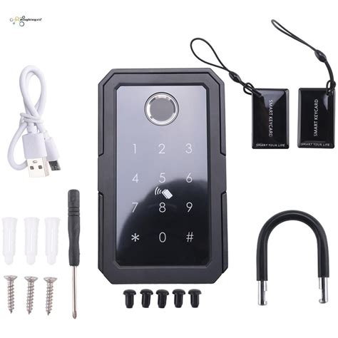 Smartkey Lock Box Home Key Wireless Smartlock Box Electronic Key Box App Digital Code