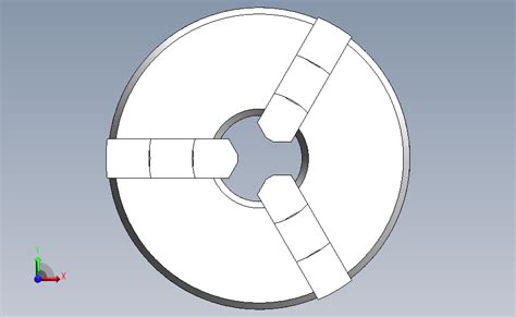 三爪卡盘模型solidworks 2010模型图纸下载 懒石网
