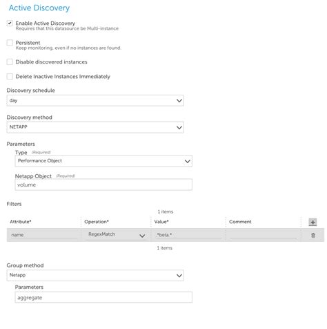 Netapp Active Discovery Logicmonitor