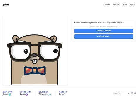Github Dorneanugocial Social Media Interactions The Gopher Way