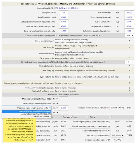 Concrete Compassand Top Rated Software Tool For Concrete Corrosion