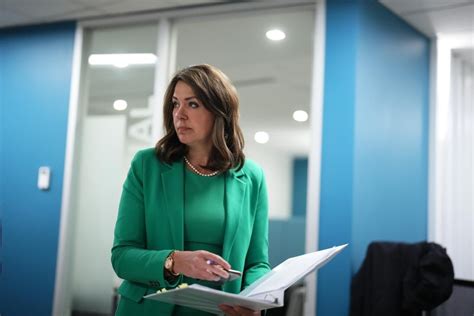 Alberta Premier Danielle Smith In Ottawa As Liberals Decry Draconian