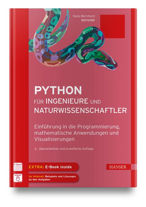 Buch „python Für Ingenieure Und Naturwissenschaftler“ Woyand