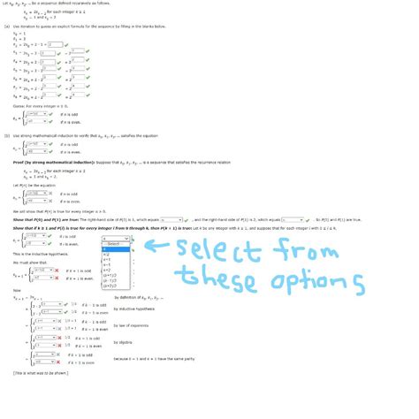 solved let so 5 5 be a sequence defined recursively as