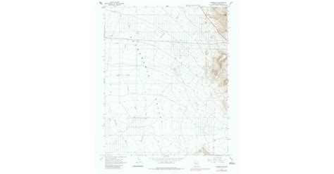 1967 Map Of Kingman Nw Mohave County Az — High Res 1983 Print Pastmaps