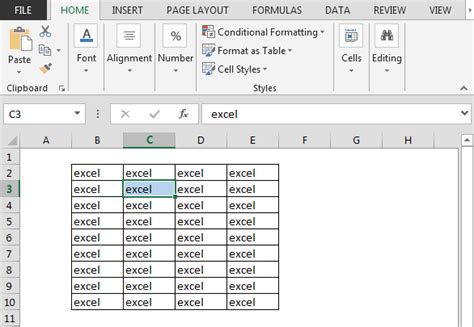 Background Interior Color In Vba
