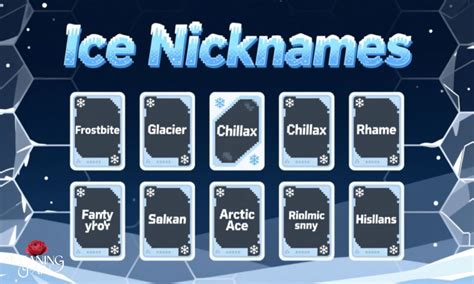 600 Cool Ice Names Unique Mythical Cute And Powerful Ideas 2026