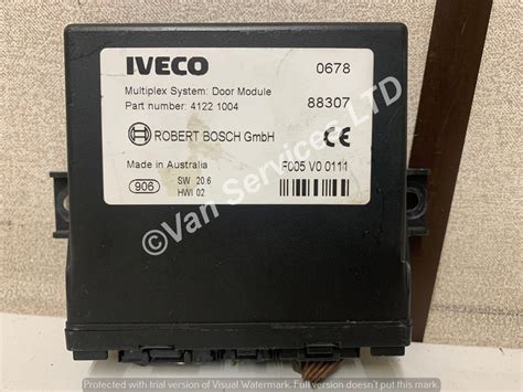Iveco Multiplex System Door Module 4122 1004 Van Services Ltd