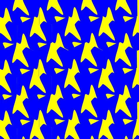 Hexagon Tessellation Art