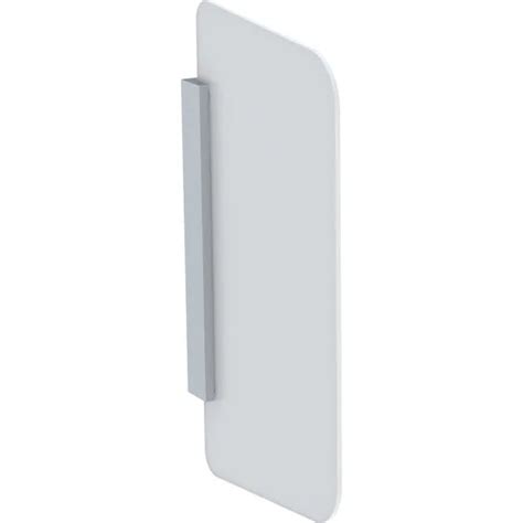Geberit Urinal Partition Rectangle White Bathrooms Supplies