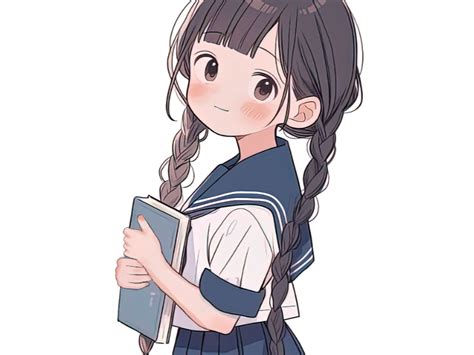 背书包的女孩，学生时代ling嫣 站酷zcool