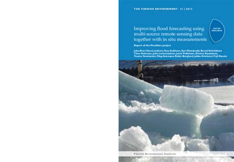 Pdf Improving Flood Forecasting Using Multi Source Remote Sensing