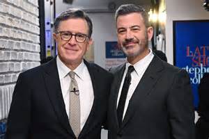 Stephen Colbert Shares Footage Of Moment He Learned Of Jimmy Kimmels