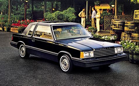 Dodge Aries Coupe Specs Performance And Photos 1981 1982 1983 1984