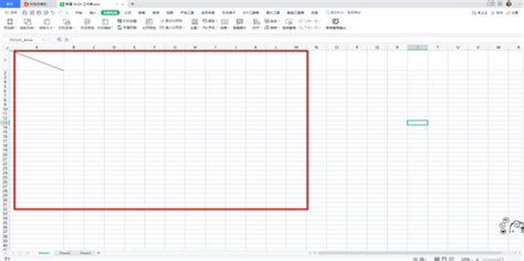 Wps Excel表格中的虚线如何去除360新知