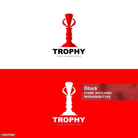 챔피언십 트로피 로고 챔피언 상 수상자 트로피 디자인 벡터 아이콘 템플릿 Championship에 대한 스톡 벡터 아트 및 기타