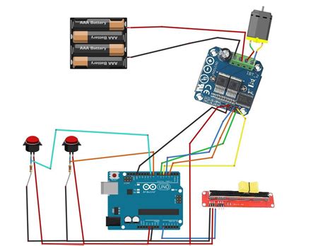 Control Powerful Electric Skateboard E Bike 350w Dc Motor Using Arduino And Bts7960b Visuino