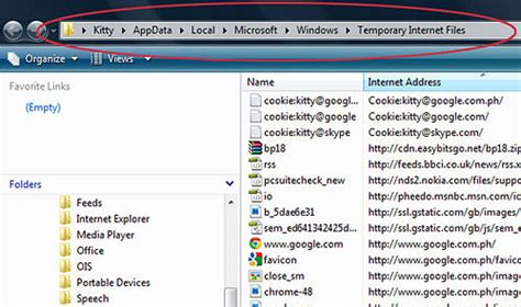 How To View Temporary Internet Files In Internet Explorer