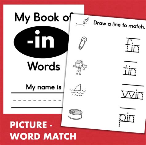 Cvc Word Families Mini Books Read Match Color Made By Teachers