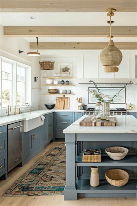 30 Coastal Farmhouse Kitchens Your New Design Crush In 2024 Coastal