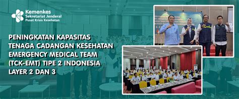 Peningkatan Kapasitas Tenaga Cadangan Kesehatan Emergency Medical Team