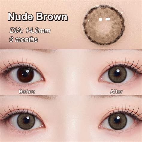 Magister Roze Nude Brown Colored Contacts Lensgoo Vision My