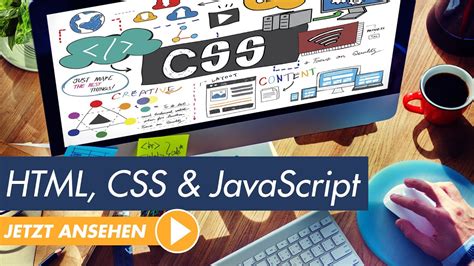 Grundlagen In Html Css Und Javascript Trailer Youtube
