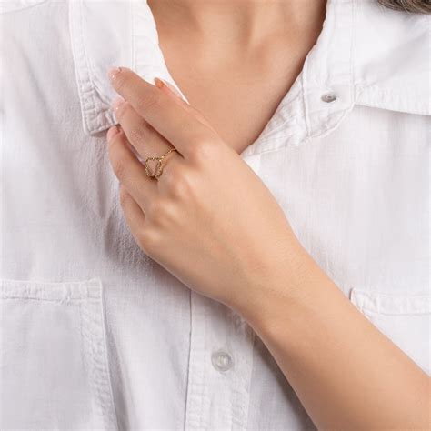 خرید آنلاین انگشتر طلا ونکلیف گالری پرسته