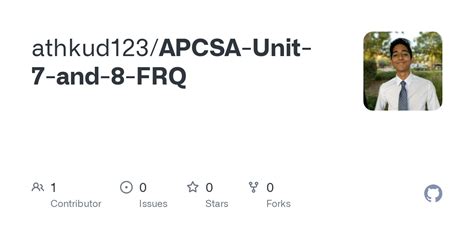 Apcsa Unit 7 And 8 Frqunit 7 And 8 Frqs Apcsa At Main · Athkud123