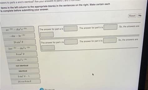 Solved If Two Operators Act On A Wave Function As Indicated