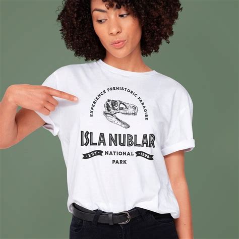 Isla Nublar National Park T Shirt Experience Prehistoric Paradise
