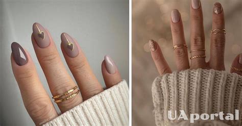 Стильний манікюр у бежевих тонах трендовий нюдовий манікюр модний манікюр 2024