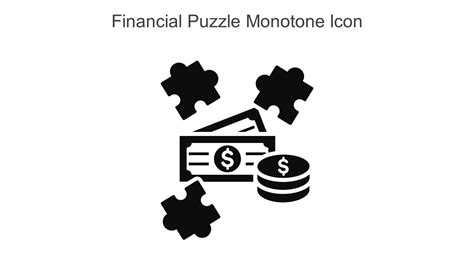 Financial Puzzle Monotone Icon In Powerpoint Pptx Png And Editable Eps Format Ppt Sample