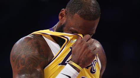 Lebron James Crying