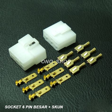 Jual Socket Kabel Pin Besar Set Skun Shopee Indonesia