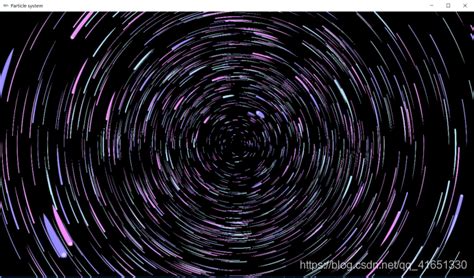 Openglc 用粒子系统实现星轨效果c 粒子系统 Csdn博客