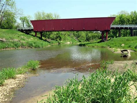 1883 Roseman Covered Bridge In Madison County Iowa