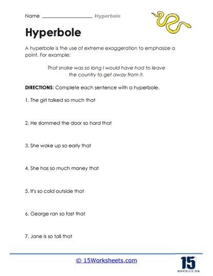 Hyperbole Examples Math
