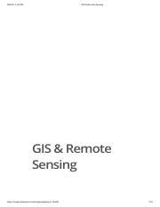 Lesson 1 GIS Remote Sensing Pdf 5 25 22 2 43 PM GIS Remote Sensing GIS Course Hero