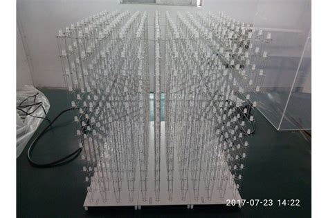 Auracube 12x12x12 3d Matrix Cube Kit Diy Solder 3d From Nixt Clock On Tindie