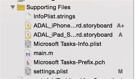 Xcode Problems With Resource Bundles In Adding Azure Adal Library To An Ios Native App Stack