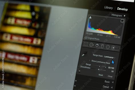 Lightroom Classic Histogram Stock Photo Adobe Stock