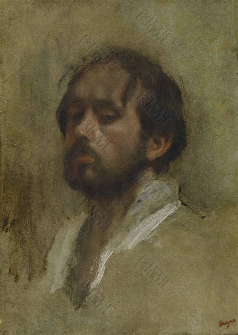 抽象男人油画装饰画 图品汇