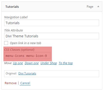 How To Add Icons To The Divi Menu Without Plugins Or Font Awesome