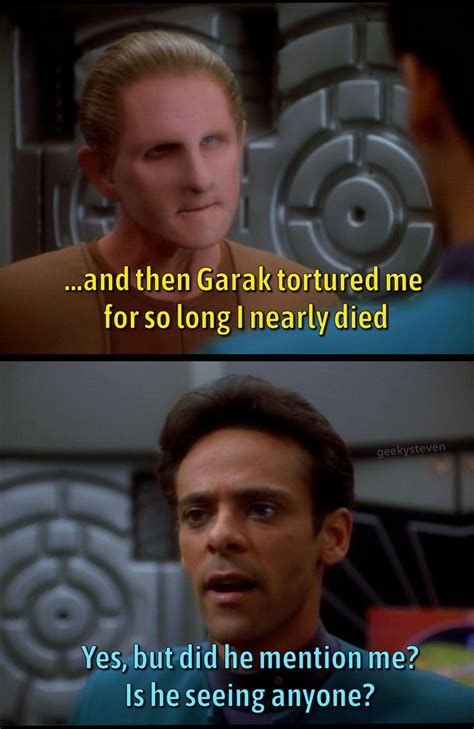 Garak X Bashir On Tumblr